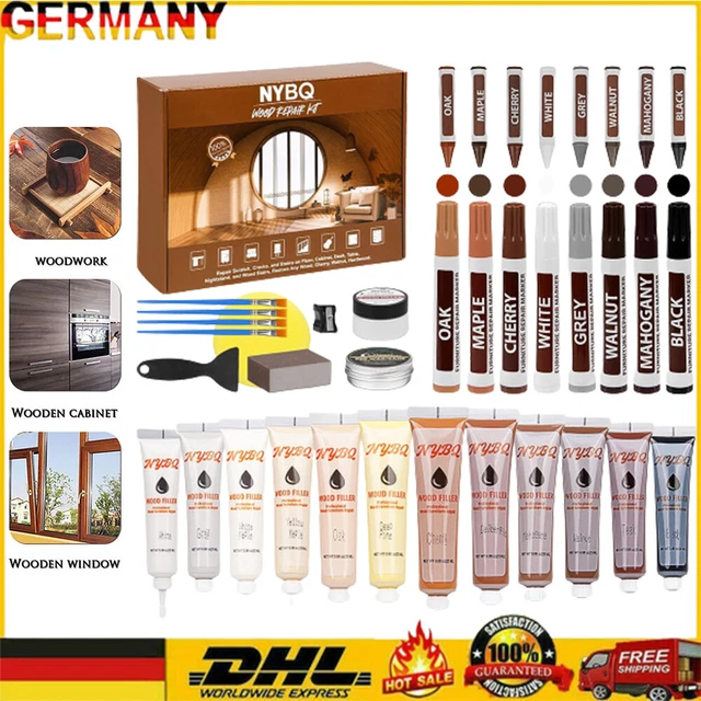 41-TLG/SET REPARATUR STIFT Korrektur Holz Möbel Parkett Laminat Stifte Wachs EUR 19,89 - PicClick DE