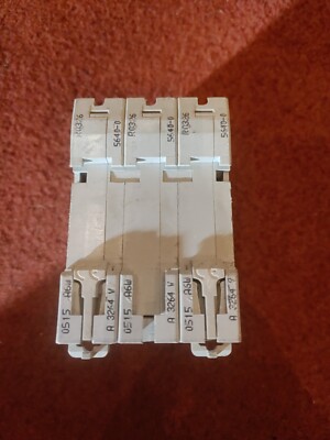 MERLIN GERIN MCB 20 Amp Triple Pole 3 Phase Type C 20A C60HC320 Schneider 60898 £12.50 - PicClick UK