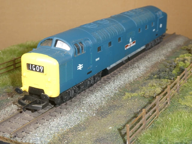 LIMA 00 GAUGE BR Class 55 Diesel Deltic Locomotive no 9006 in BR Blue ...