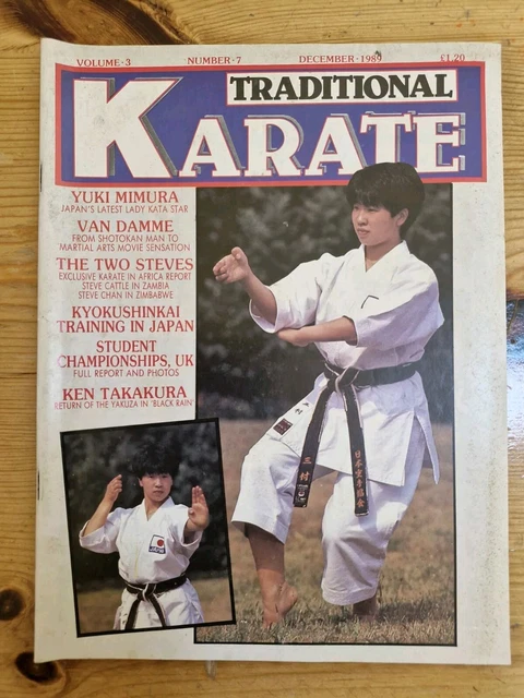 TRADITIONAL KARATE MAGAZINE Vol.3 No.7 Vintage Martial Arts Sports £5. ...