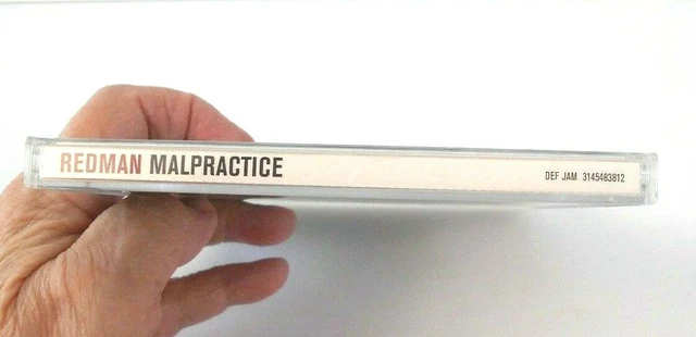 REDMAN MALPRACTICE WHERE Is Reggie Noble CD 2001 Def Jam Recordings ...