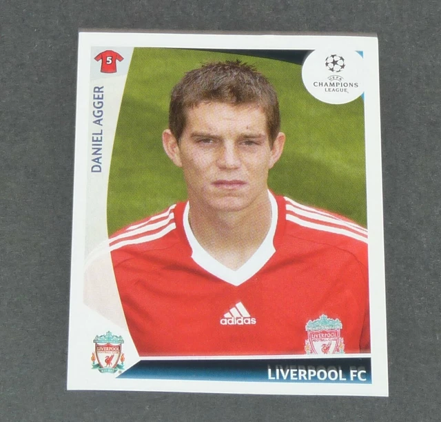 N°281 AGGER LIVERPOOL Reds Panini Football Champions League 2009-2010 EUR 1,99 - PicClick FR