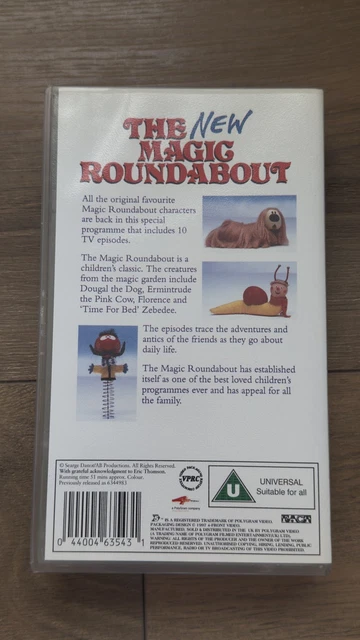THE MAGIC ROUNDABOUT - The New Magic Roundabout - VHS - video tape ...