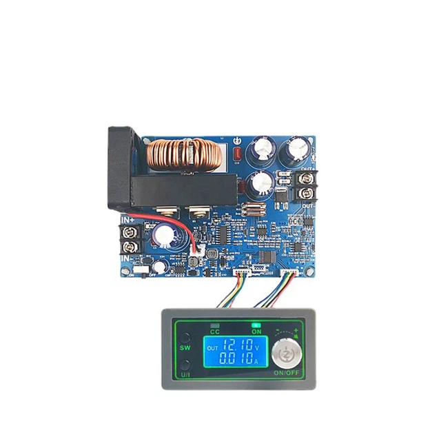 POWER MODULE ADJUSTABLE Voltage Regulated Power Supply LCD Display Open ...