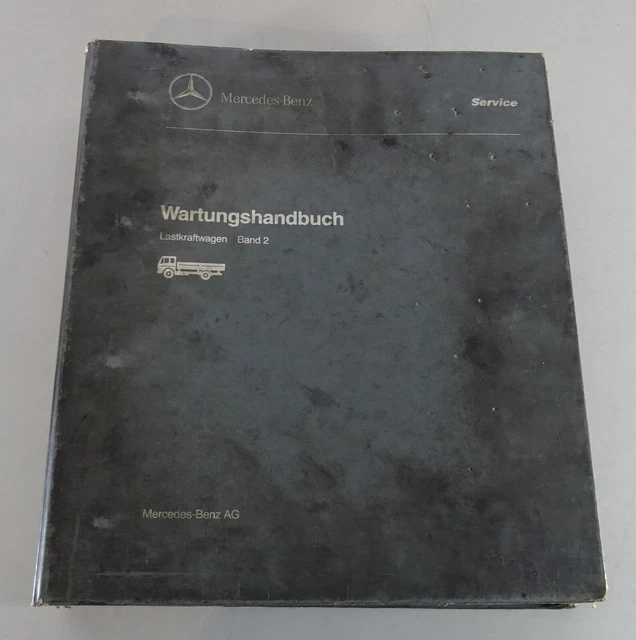 WERKSTATTHANDBUCH WARTUNG WARTUNGSHANDBUCH Mercedes Benz LKW Actros von ...