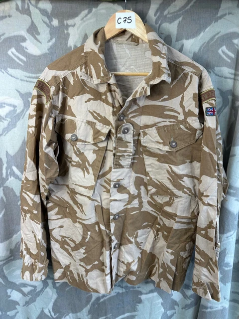 GENUINE BRITISH ARMY Desert DPM Camouflaged Tropical Combat Jacket ...