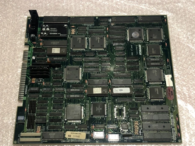 KONAMI METAMORPHIC FORCE Arcade Game PCB game board 4 players recapped ...
