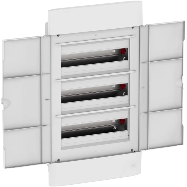 MAX9 240/415V AC 3 Row 15 Modules Flush Mounted Switchboard Enclosure ...