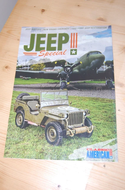 JEEP SPECIAL INSERT Booklet from Classic American Car Magazine Jeep ...