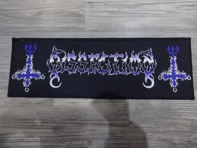 DISSECTION BACK PATCH Back Strip Black Metal Watain Uada EUR 19,99 ...