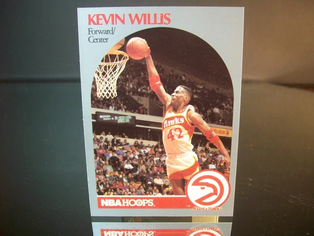 KEVIN WILLIS NBA Hoops 1990 Card #37 Atlanta Hawks NBA Basketball EUR 1 ...