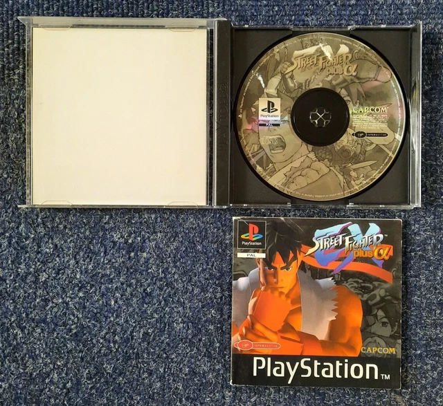 PLAYSTATION 1 PS1 "Street Fighter EX Plus Alpha - The White Label ...