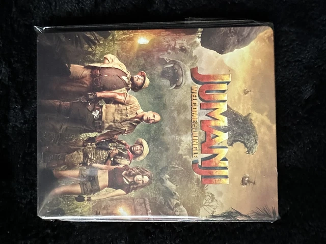 JUMANJI WELCOME TO The Jungle Steelbook Blu Ray EUR 14,21 - PicClick IT