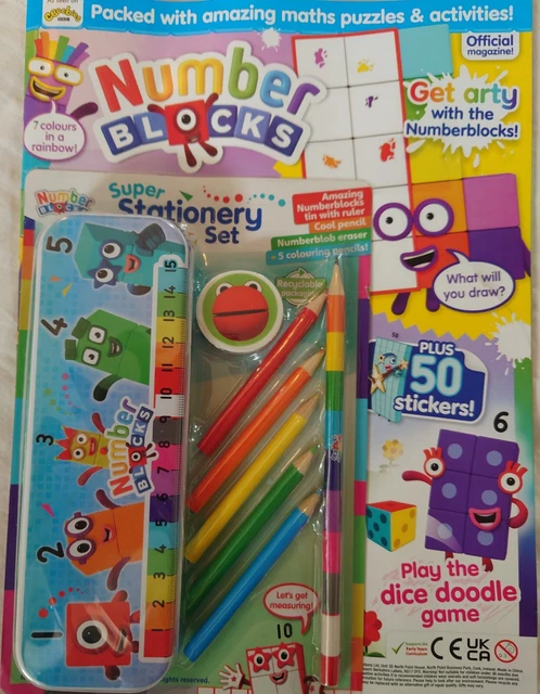 NEW CBEEBIES NUMBERBLOCKS Magazine Maths primary school Number Blocks ...