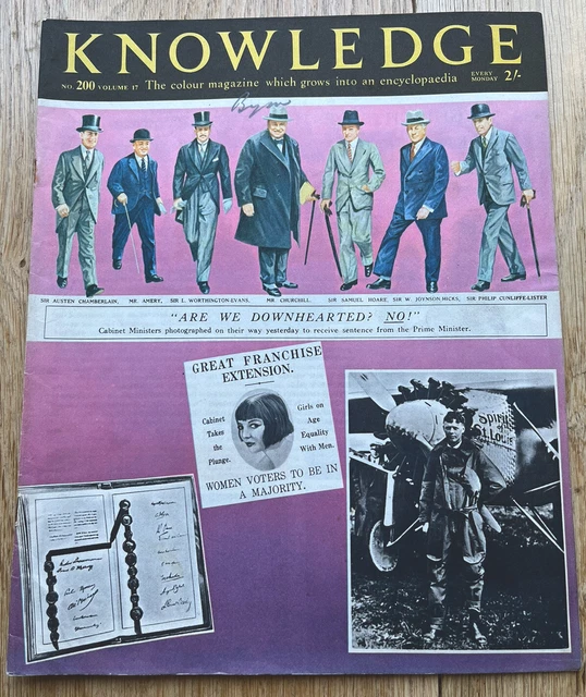 VINTAGE 1960S KNOWLEDGE magazine issue number displayed on photo £25.00 ...