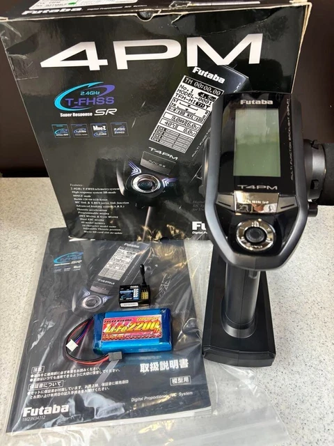 FUTABA T4PM TRANSMITTER body R334SBS-E receiver SR mode compatible set ...