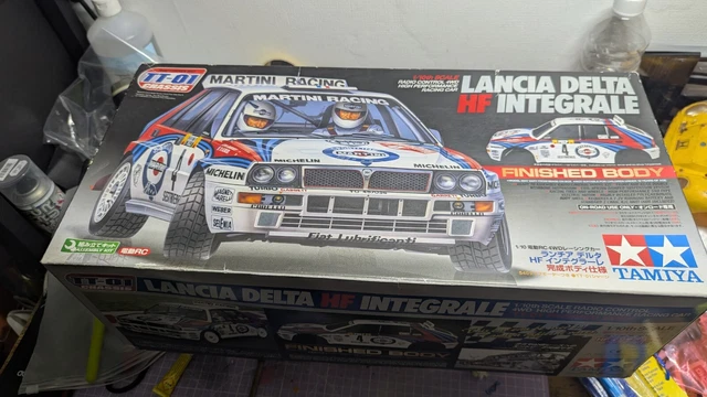 TAMIYA LANCIA DELTA integrale "Tamiya Finished Body" TT01 Vintage £170. ...