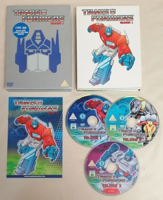 DVD - TRANSFORMERS Generation One Complete Season One 3 Disc Set PAL UK ...