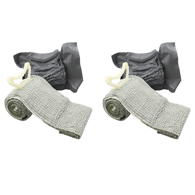 EMERGENCY BANDAGE FOR Hemostasis Dressing Israeli Wrap Compression ...