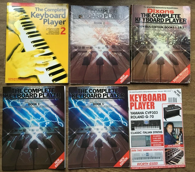 THE COMPLETE KEYBOARD Player Sheets Music Piano Chords books Job Lot ...