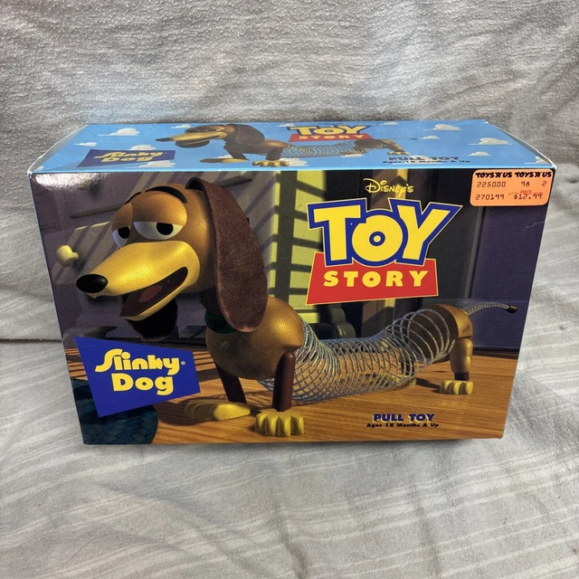 VTG DISNEY PIXAR TOY STORY SLINKY DOG PULL TOY 1995 Original (New in ...