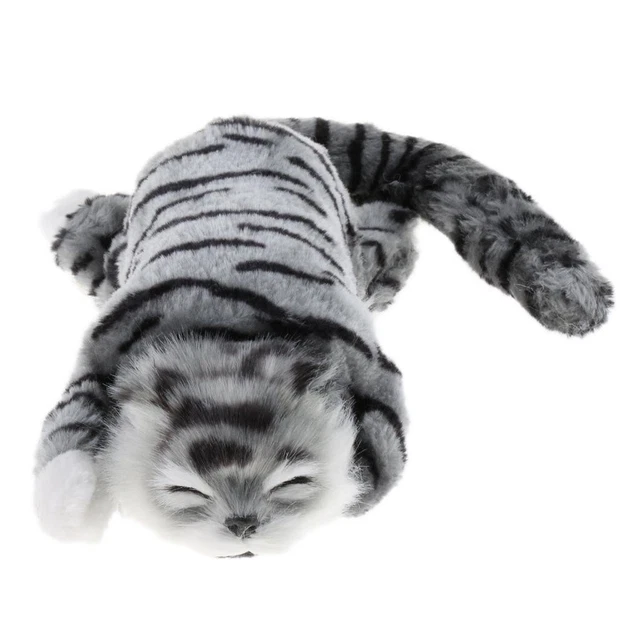 ELECTRIC NAUGHTY ROLLING Cat Plush Stuffed Animal Figurine £13.67 ...