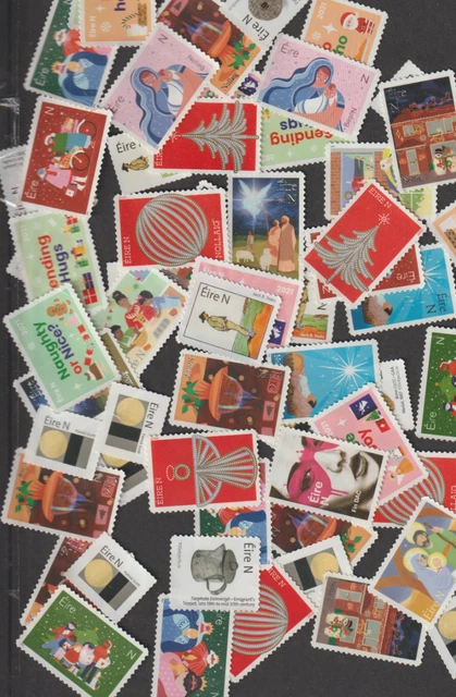 IRELAND UNFRANKED OFF paper x 40 N €1.65 stamps per scan sample lot £9. ...