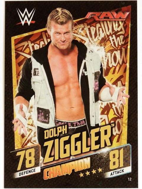WWE DOLPH ZIGGLER Slam Attax Then Now Forever 2015 Champion Wrestling Card 12 £3.99 - PicClick UK