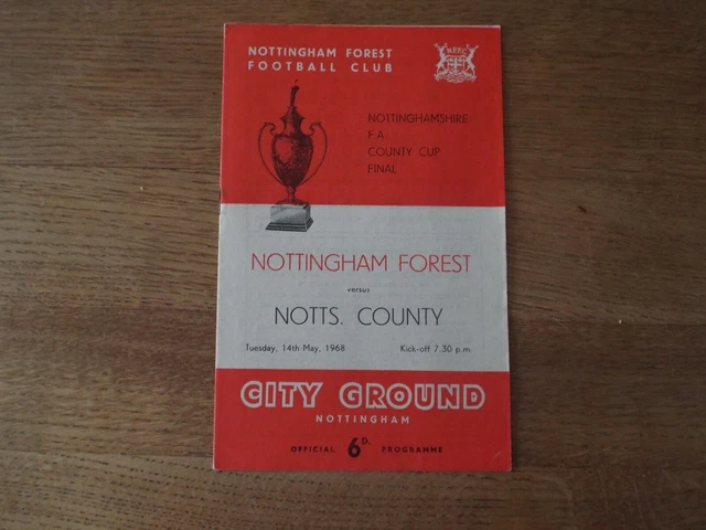 Notts County V Forest FOR SALE! - PicClick UK