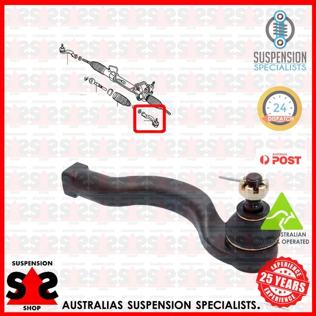 FRONT AXLE LEFT Tie Rod End Suit MITSUBISHI L200 / Triton (Ka_T, Kb_T) 2.4 EUR 30,46 - PicClick FR