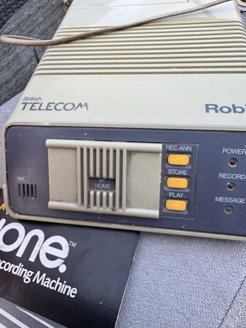 BRITISH TELECOM BT ROBIN Answer Machine 202B. Working order. £21.52 ...