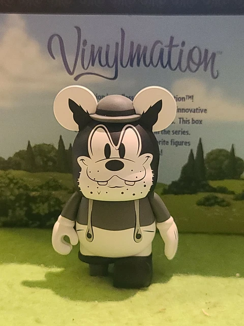 DISNEY VINYLMATION 3& Park Set 1 Classic Collection Peg Leg Pete $11.99 ...