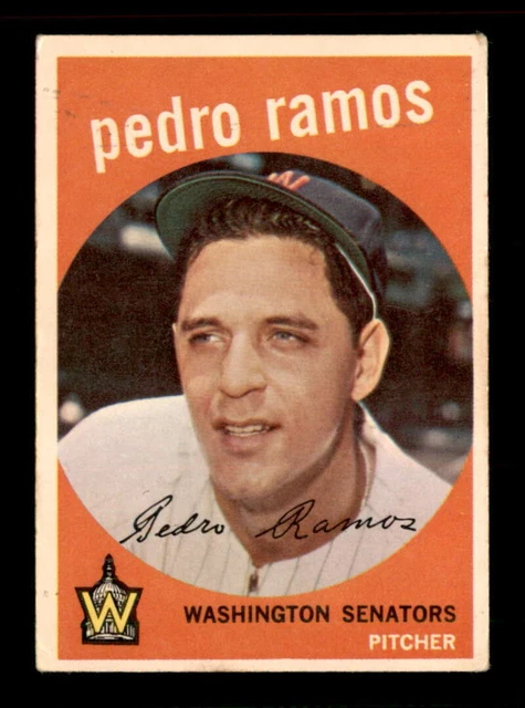 1959 TOPPS #78 Pedro Ramos VG/VGEX X2671800 EUR 3,00 - PicClick FR