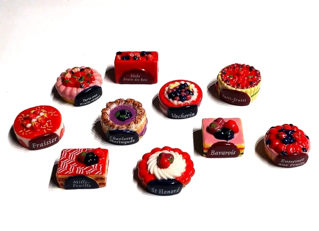 SÉRIE COMPLÈTE DE fèves FRUITS ROUGES EN DESSERT 2019 * 174 EUR 15,00 ...