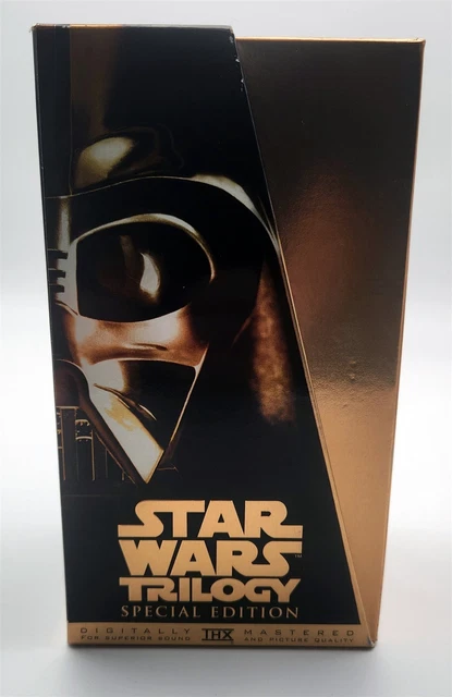 STAR WARS TRILOGY - VHS Special Edition Gold Box Set - 1997 CBS Fox ...