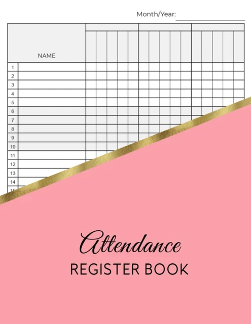 Eureka Blue School Supplies School Class Teacher Attendance Register ...