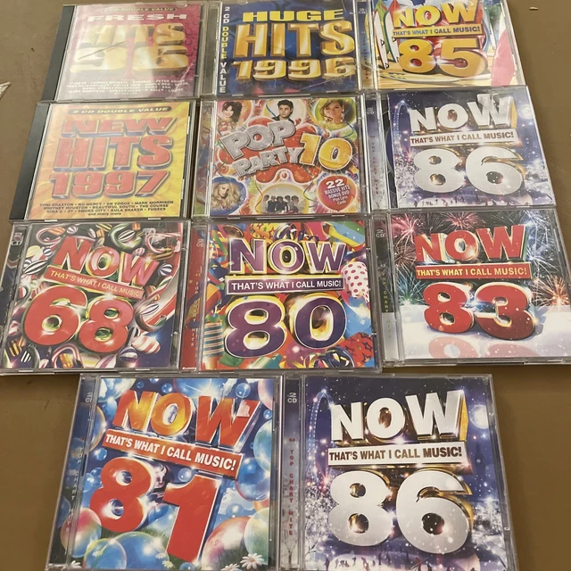 NOW THAT’S WHAT I Call Music & HITS Cd’s All Double As Shown In ...
