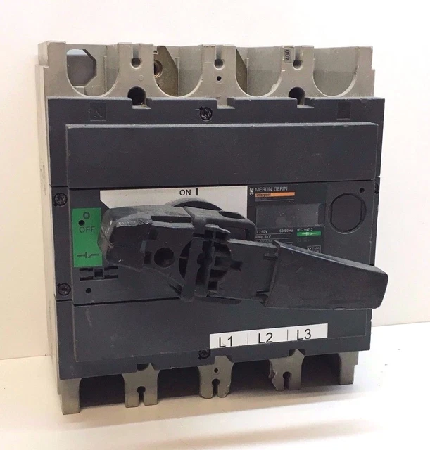 MERLIN GERIN IN125T Interpact Circuit Breaker Uncut Wires With Plug £84 ...