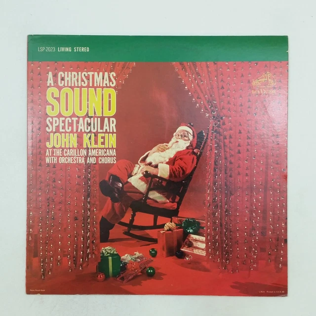 JOHN KLEIN A Christmas Sound Spectacular LSP2023 LP Vinyl VG+ Cvr VG ...