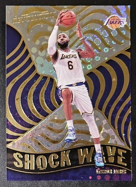 LEBRON JAMES 2021-22 Panini Revolution SHOCK WAVE Insert Card (no.5) $6 ...