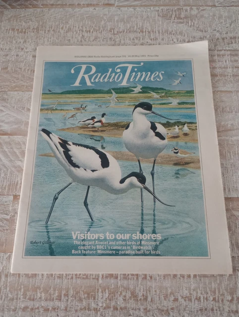 **RADIO TIMES BBC Tv Radio Listings Magazine 16-22 May 1981 Birdwatch ...