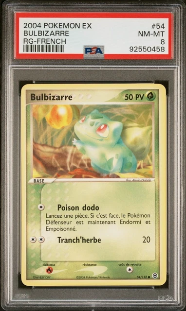 CARTE POKÉMON BULBIZARRE 54/112 Ex Rfvf EUR 29,00 - PicClick FR
