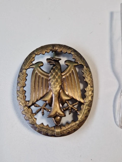 POST WW2 GERMAN Bundeswehr Armed Forces Badge For Military Proficiency ...
