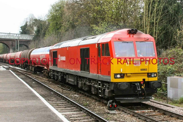 UK RAILWAY PHOTOGRAPH Of Class 60 60063. Rm60-324 £1.70 - PicClick UK
