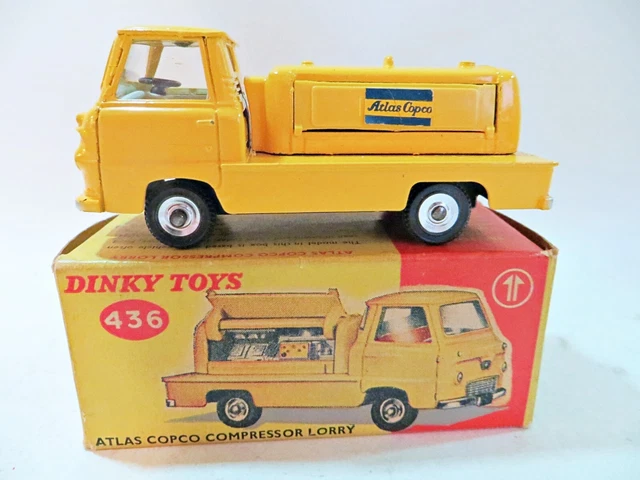 DINKY 436 'ATLAS Copco Compressor Lorry'. Vintage. Original. Superb ...