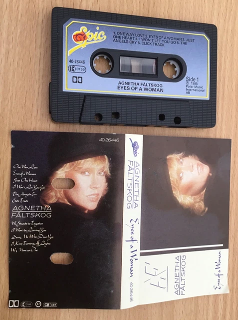 🌟AGNETHA FALTSKOG🌟EYES OF A Woman🌟Cassette Album🌟1980’S🌟Abba🌟Uk🇬🇧Seller ...