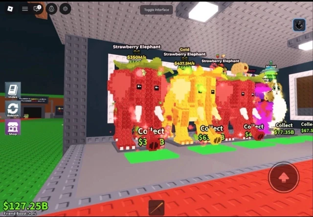 🍓STEAL A BRAIN Red Strawberry Elephant🍓OR 100m+ Brain Red | Cheap ...