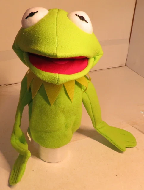 MUPPET MUPPETS SESAME Street Kermit the Frog Plush Hand Puppet 10 ...
