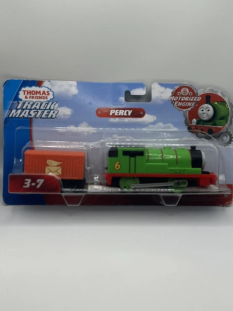 THOMAS & FRIENDS Trackmaster Percy Motorized Engine New 2015 Fisher ...