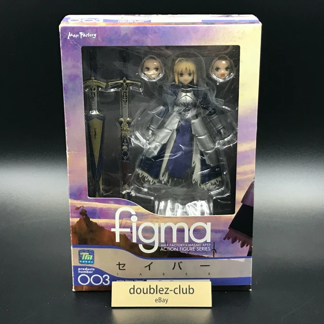 FATE/STAY NIGHT SABER Armor ver. Figma Action Figure 003 MAX FACTORY ...